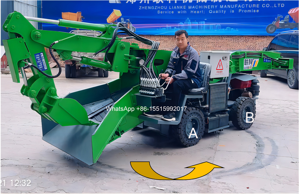Buy Zwy-50h Digging Mucking Loader/mining Excavator Used In The Tunnel from Henan Pssroh Trading ...