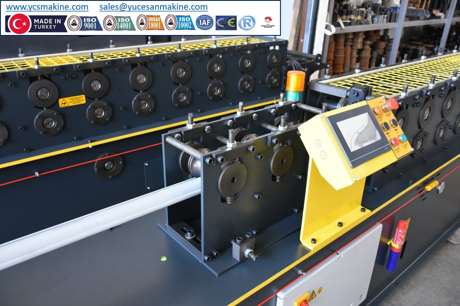 Buy Automatic Metal Steel Roller Shutter Door Frame Roll Forming Machine from ycs roller shutter ...