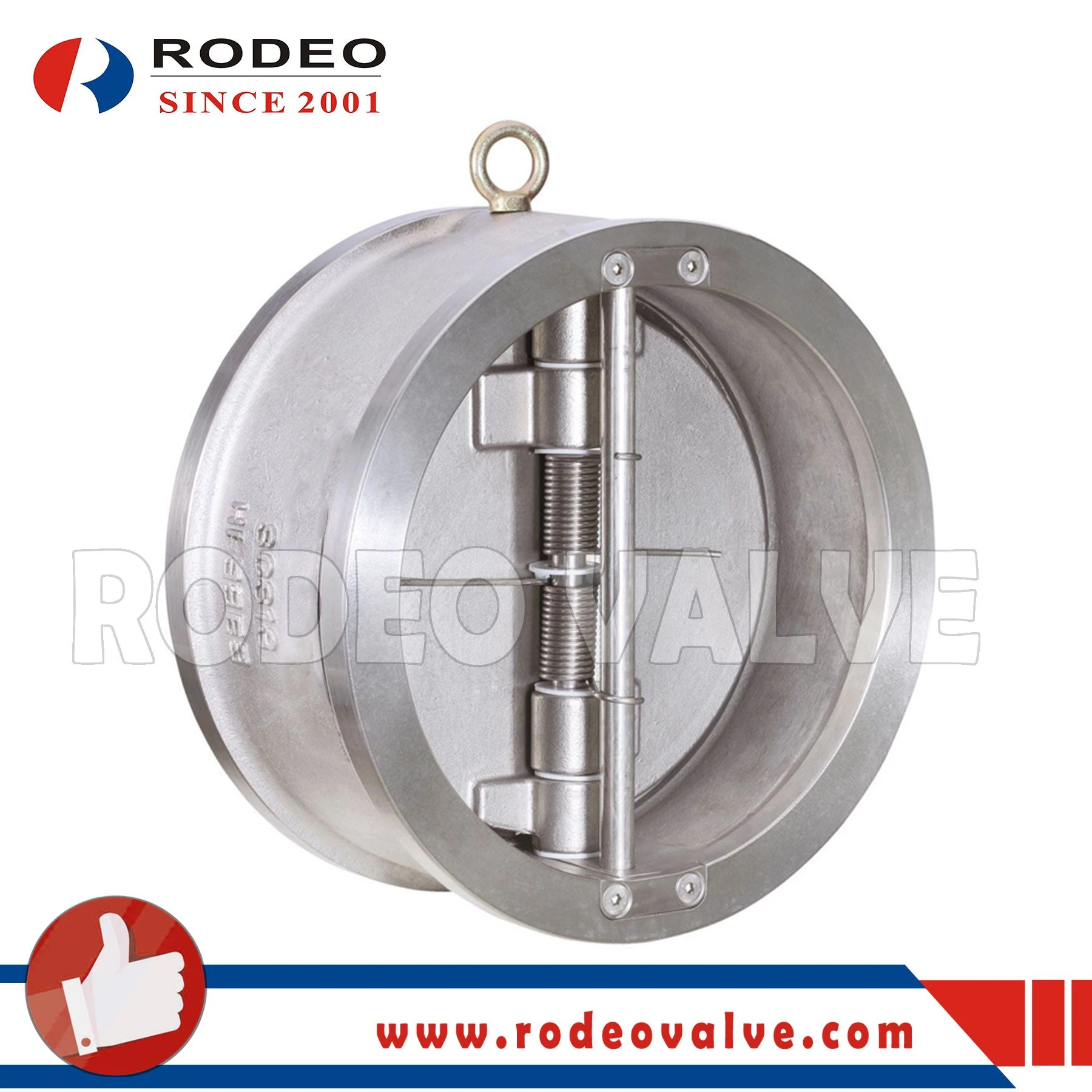 Buy Double-clack Wafer Check Valve from RODEO VALVE LTD, China ...