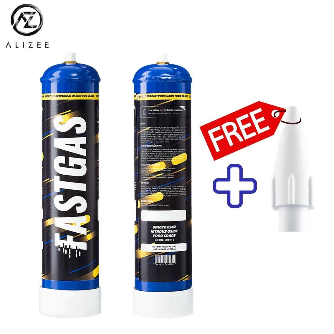 Buy Fastgas 615g Cream Charger Wholesale - Food Grade Nitrous Oxide ...