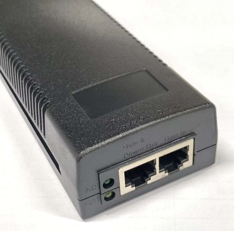 Buy 24w Passive Poe Injector 12v 18v 24v 48v 56v 1000mbps Poe Ethernet ...