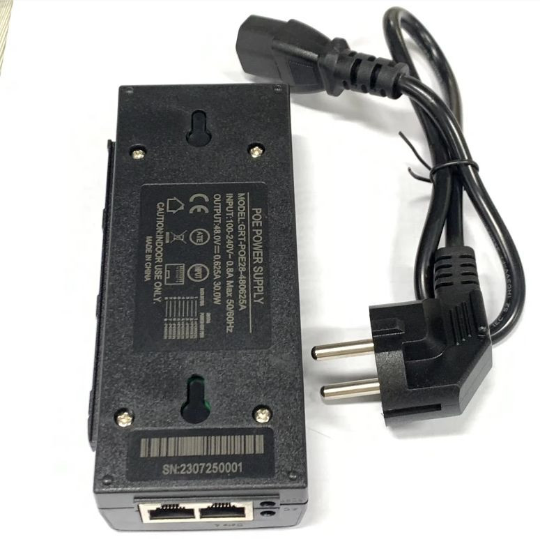 Buy 24w Passive Poe Injector 12v 18v 24v 48v 56v 1000mbps Poe Ethernet ...