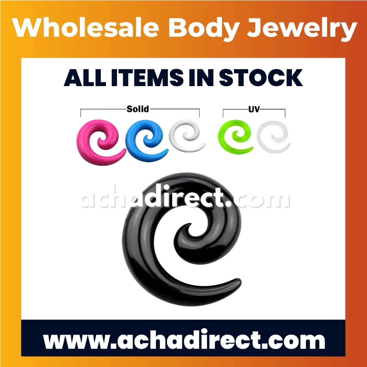Buy Wholesale Uv Spiral Coil Taper from Acha Co., Ltd., Thailand ...
