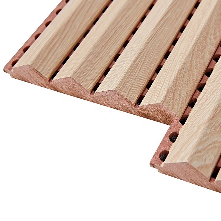 Buy Wooden Acoustic Sound Diffuser Panel Wooden Grooved V-groove ...
