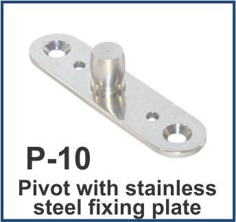 Buy Heavy Duty Pivot Hinge Smooth Rotation For Doors And Panels from ...