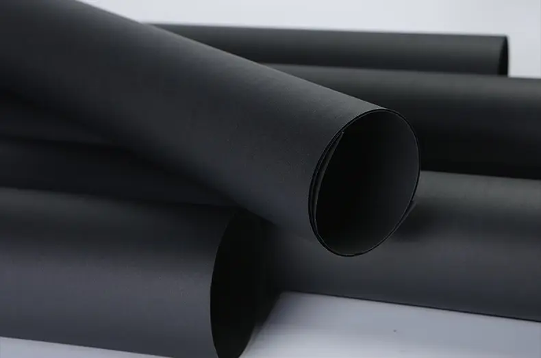 Buy Recycled Virgin Both/single Side Black Paper Board,laminated Black ...