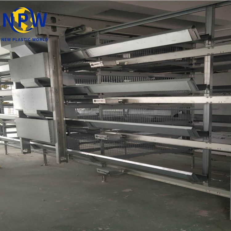 Buy Galvanized Egg Layer Cage With Auto Feeding & Nesting System from ...