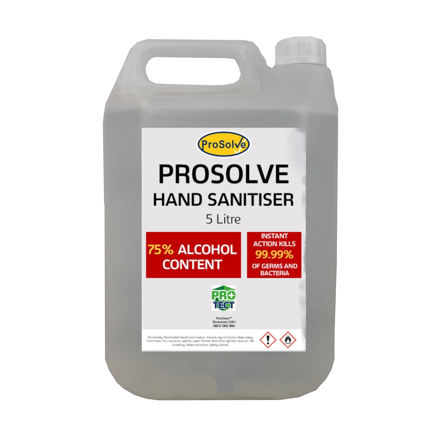 Buy Prosolve Hand Sanitiser 5l (75% Alcohol) from Blue Diamond STL ...