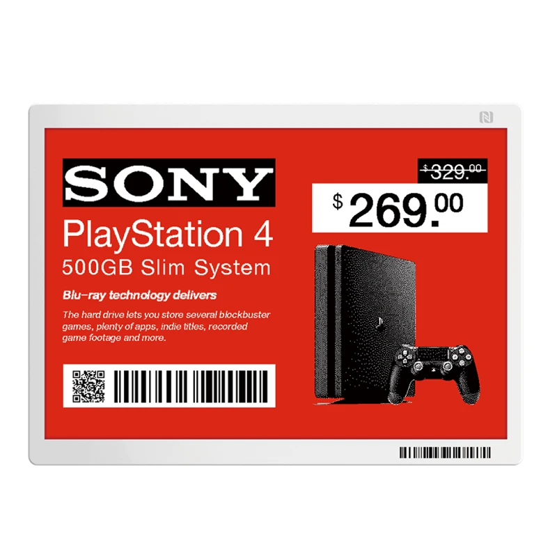 Buy 11.6" Bluetooth E Ink Screen Display Big E Ink Display from Sunvan ...