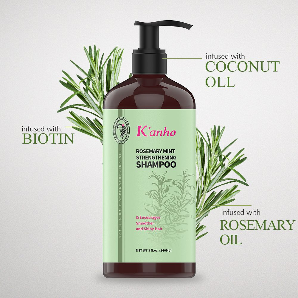 Buy Kanho Natural Rosemary Mint Oil Added Hair Care Strengthen Repair ...