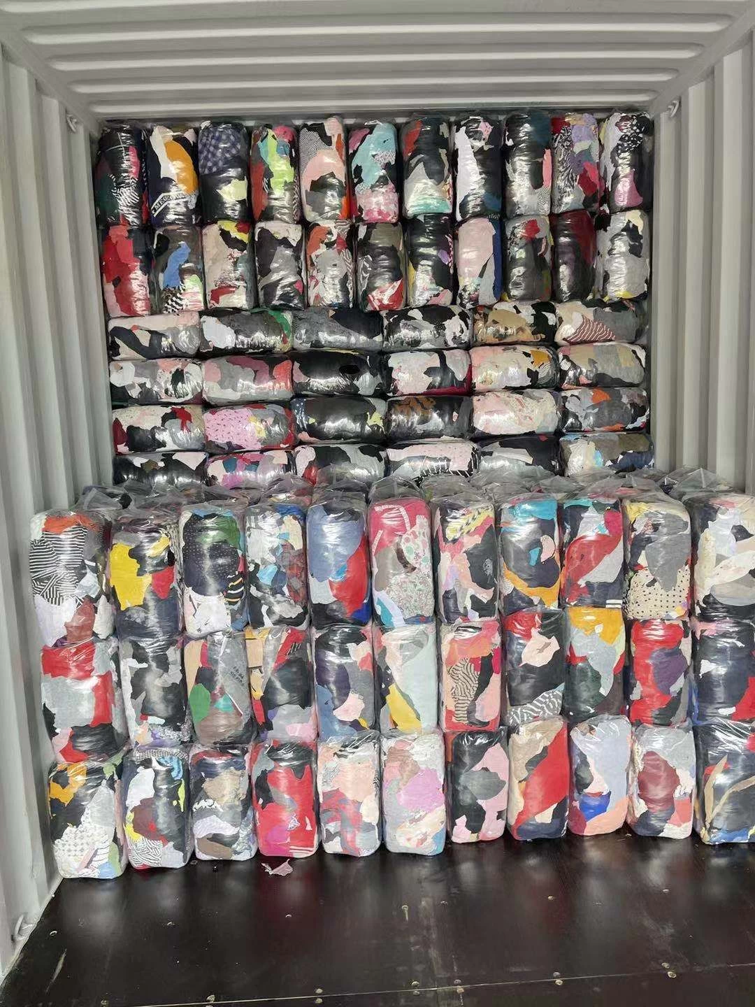 Buy Mixed Color 100% Cotton Cutting Waste T Shirt Rags Workshop ...