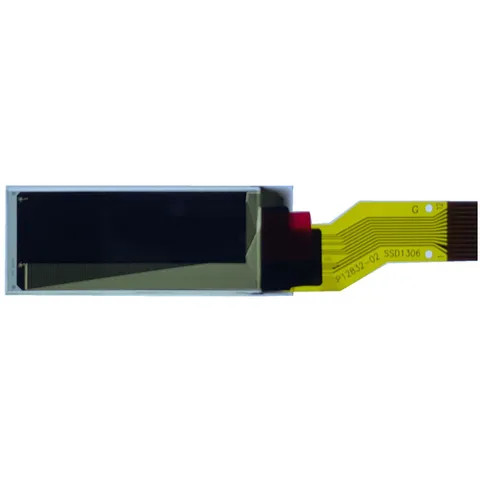 Buy 0.91inch Oled Dot Matrix 128x32 Driver Ic Ssd1306z 12pin Soldering ...