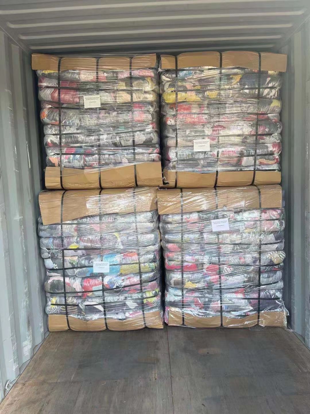 Buy Mixed Color 100% Cotton Cutting Waste T Shirt Rags Workshop ...