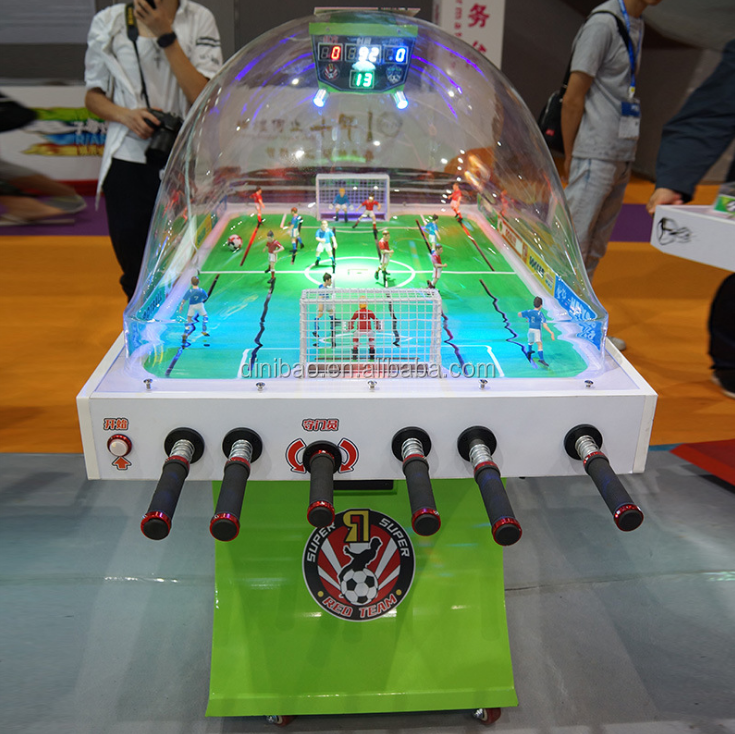 Buy 2021 Popular Coin Operated Games Arcade Electric Football Game ...