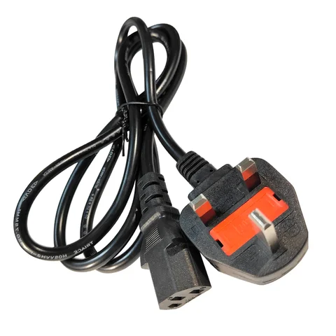 Buy 3 Pin Pure Copper 1m 1.2m 1.5m 1.8m 3m Uk C13 Extension Power Cords ...