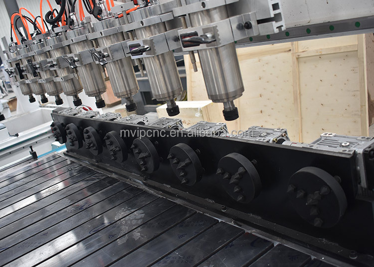 Buy 8 Spindle 8 Rotary With Flat Table Cnc Router Cricket Bat ...