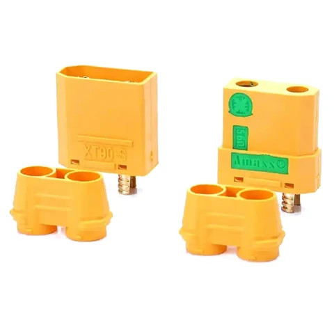 Buy Amass Original Xt90s 8/10/12awg Male&female Anti-spark Power Connector With Cover High ...