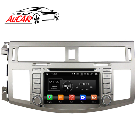 Buy Aucar Android 10 Car Radio Video 8" Gps Navigation Head Unit ...