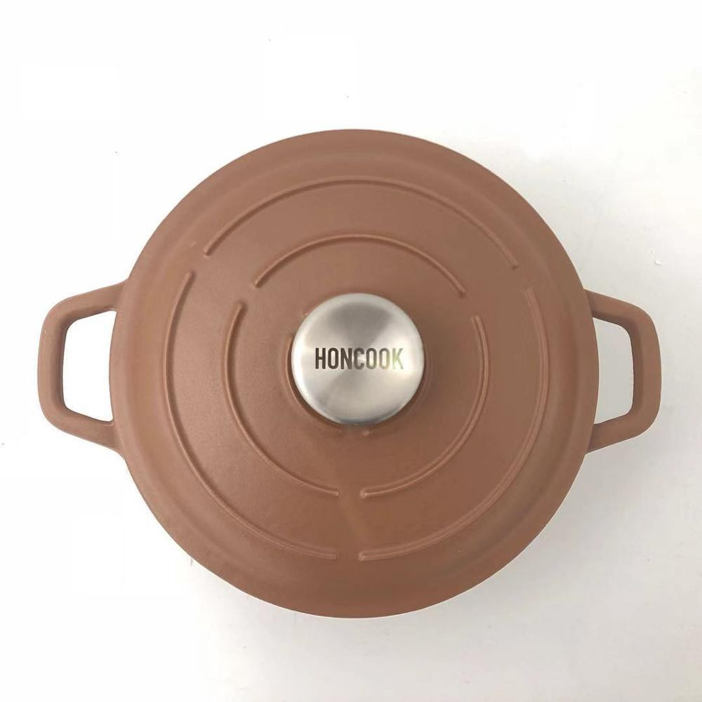Buy Ceramic Coating Cast Iron Cookware Set Nonstick Enamel Casserole ...