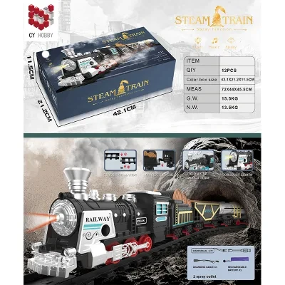 Buy Classic Steam Charging & Electric Rail Train Children?s Toy Rail ...