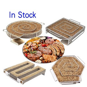 Buy Cold Smoke Generator Smoked Net Basket For Smoking Fish Bacon ...
