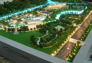 Buy Construction & Real Estate Model For Resort With Led,scale Model ...