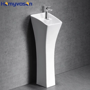 Buy Custom Free Standing Handwash Sink Ceramic Hand Wash Basin With ...