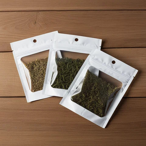Buy Custom In Stock Resealable Zipper Heat Seal Dry Food Nut Plastic ...