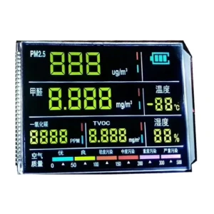 Buy Custom Monochrome 7 8 Digits Segment Lcd Display Module Tn Htn Stn Fstn Bstn Va Type from ...