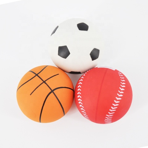 Buy Custom Size Football Soccer Ball Shape Hollow High Bouncing Rubber ...