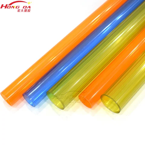 Buy Customize Design Colorful Clear Round Abs Tubes Extruded Abs Pp Pvc ...