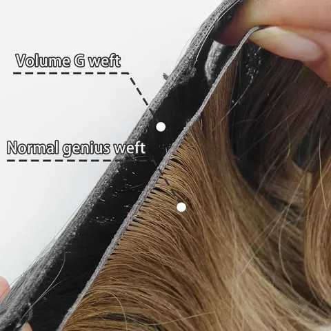Buy Cuticle Aligned Human Hair Weft 2024 New Products Wholesale 100% Virgin Remy Volume Genius ...