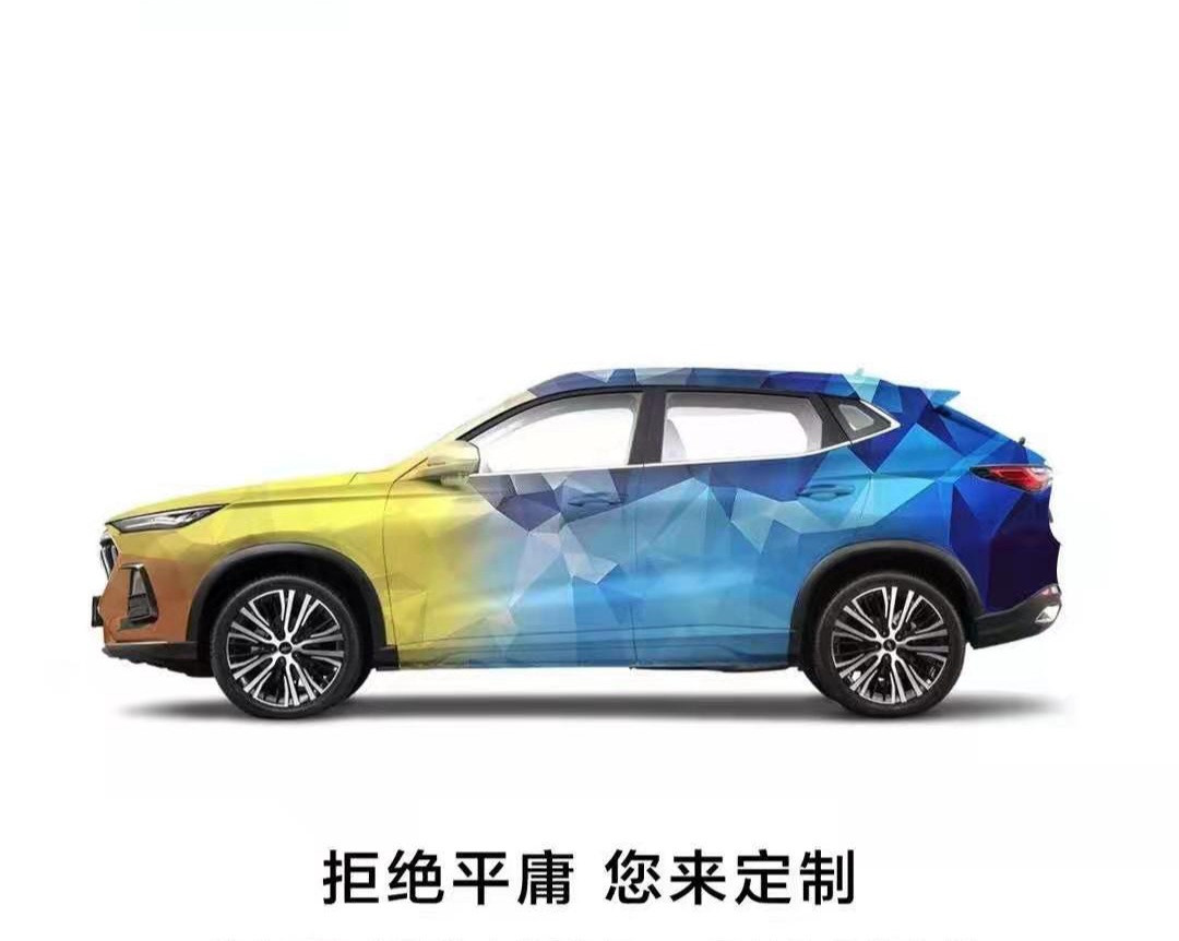 Buy Digital Printable Custom Car Wrapping Film Pvc Polymeric Bubble ...