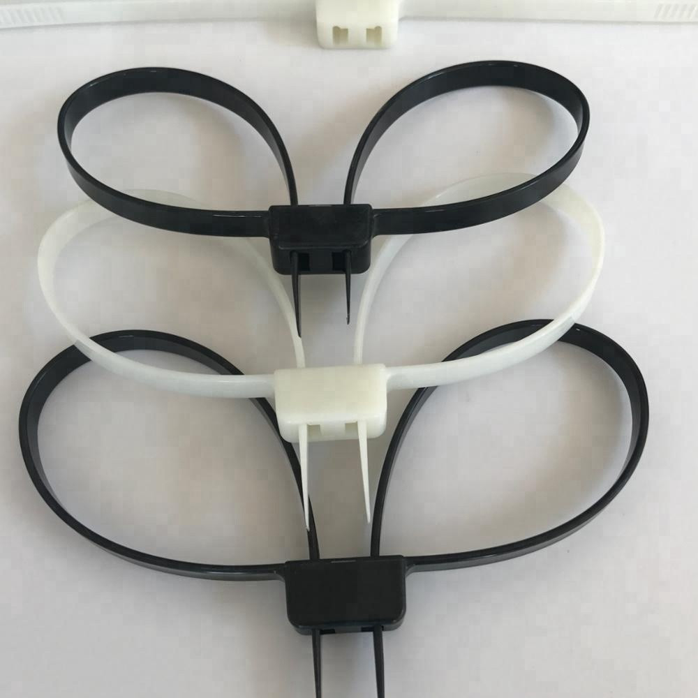 Buy Disposable Zip Tie Handcuffs 100pcs Police Double Locking Strong ...