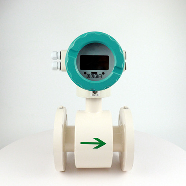 Buy Dn100 Liquid Electromagnetic Flowmeter Integrated 316l Stainless ...