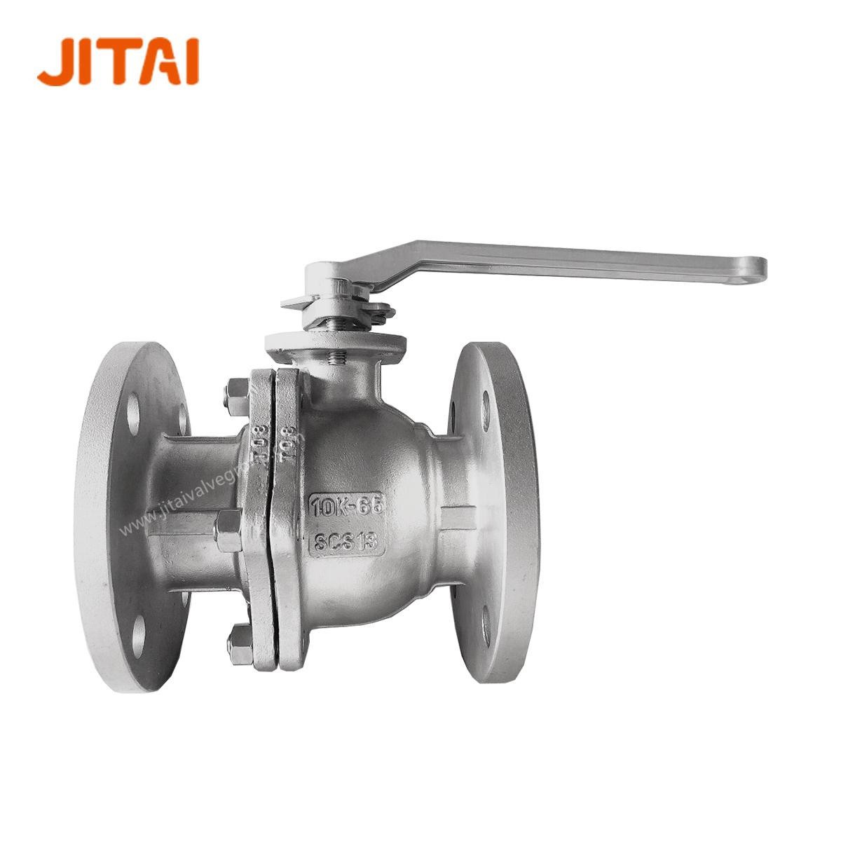Buy Dn65 Resilient Seated Scs13 Jis 10k Ball Valve With Lever Operation ...