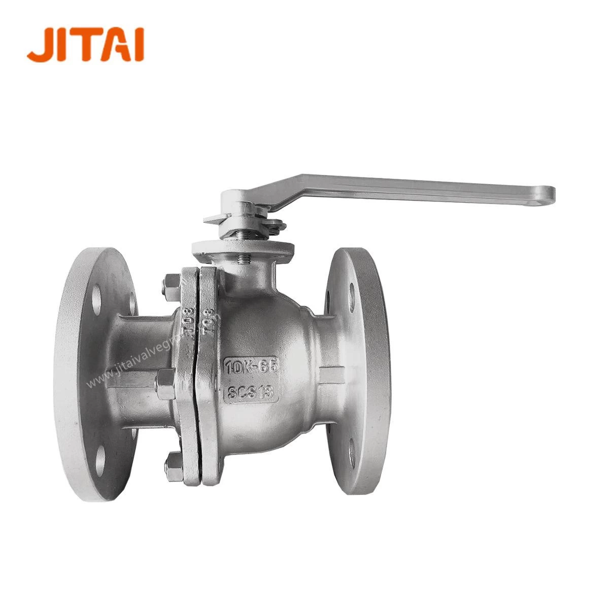 Buy Dn65 Resilient Seated Scs13 Jis 10k Ball Valve With Lever Operation ...