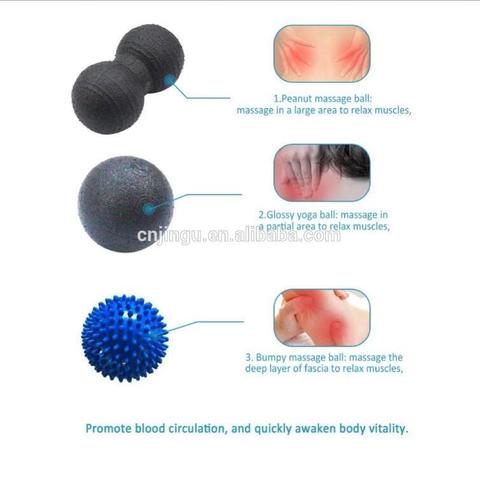 Buy Epp Spiky Massage Ball Massage Ball Sets For Deep Massage Peanut ...