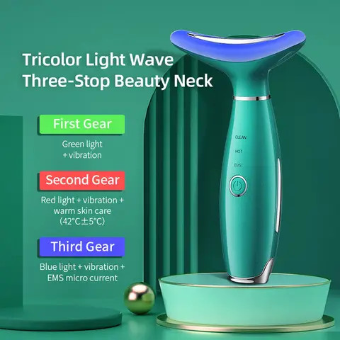 Buy Face Neck Lifting Massager Skin Tightening Neckline Removal Machine ...
