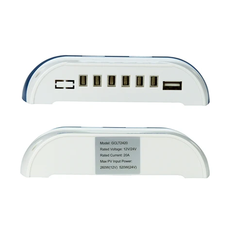 Buy Gcsoar 20a Off Grid Pwm Solar Charge Controller For Mini Solar Home System from HK Ecopower ...