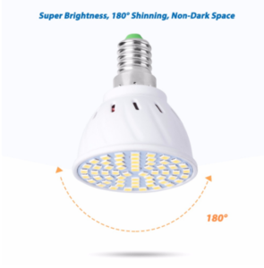 Buy Gu10 Led E27 Lamp E14 Spotlight Bulb 48 60 80 Led Lamp 220v Gu 10 ...