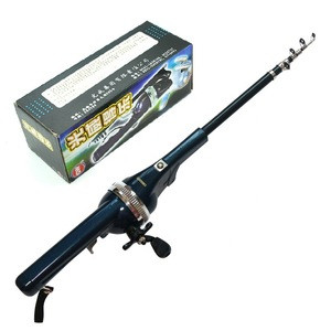 Buy Guangwei Collapsible Telescopic Fishing Rod Spinning Fiberglass ...