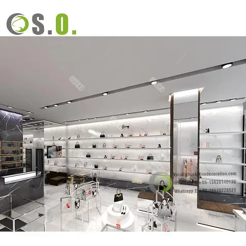 Buy High End Handbag Showcase Bag Display Cabinet Retail Furniture For ...