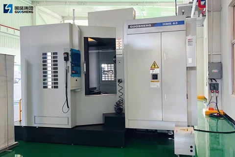 Buy Hme63 Cnc 4 Axis Horizontal Milling Machine Center For Steel ...