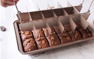 Buy Home Made High-carbon Xynflon Coating Square Brownie Cake Pans from ...