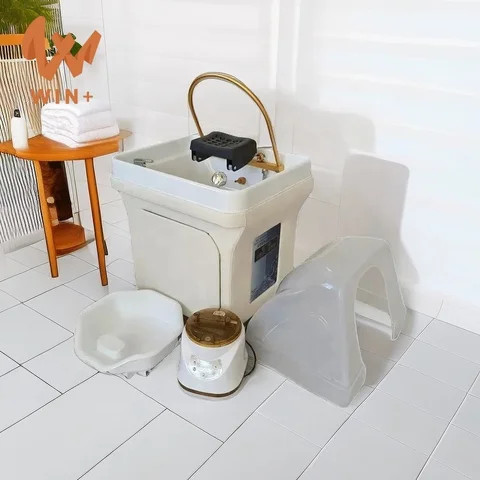 Buy Hot Water Massage Barber Shop Station Steamer Therapeutic Barber ...