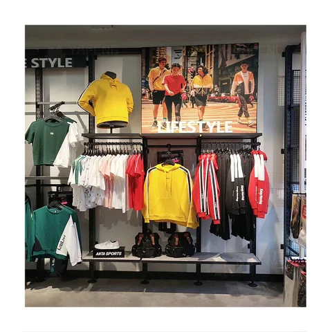 Buy Ideas Clothing Display Mall Clothing Kiosk Hanging Merchandise ...