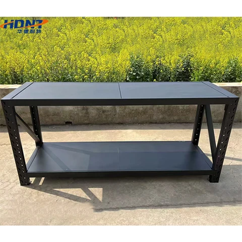 Buy Industrial Steel Garage Workbench With For Warehouse Storage ...