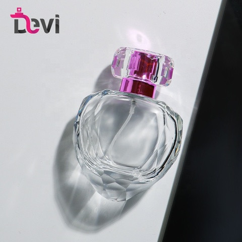 Buy Luxury 70ml Clear Refillable Perfume Bottle Glass Spray Bottle ...