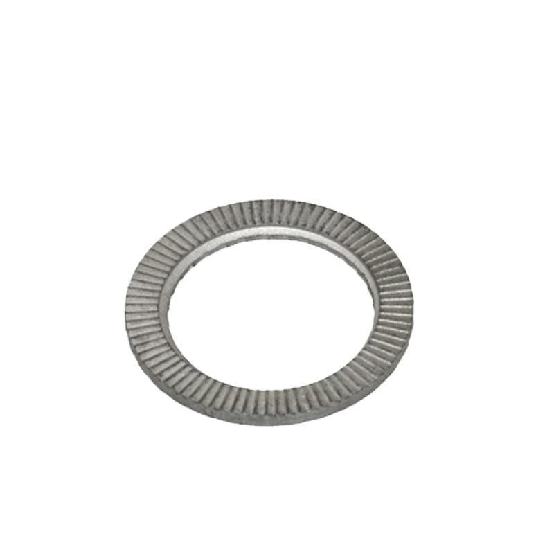 Buy M8 Metal Industrial Serrated Lock Conical Spring Washer from Handan ...